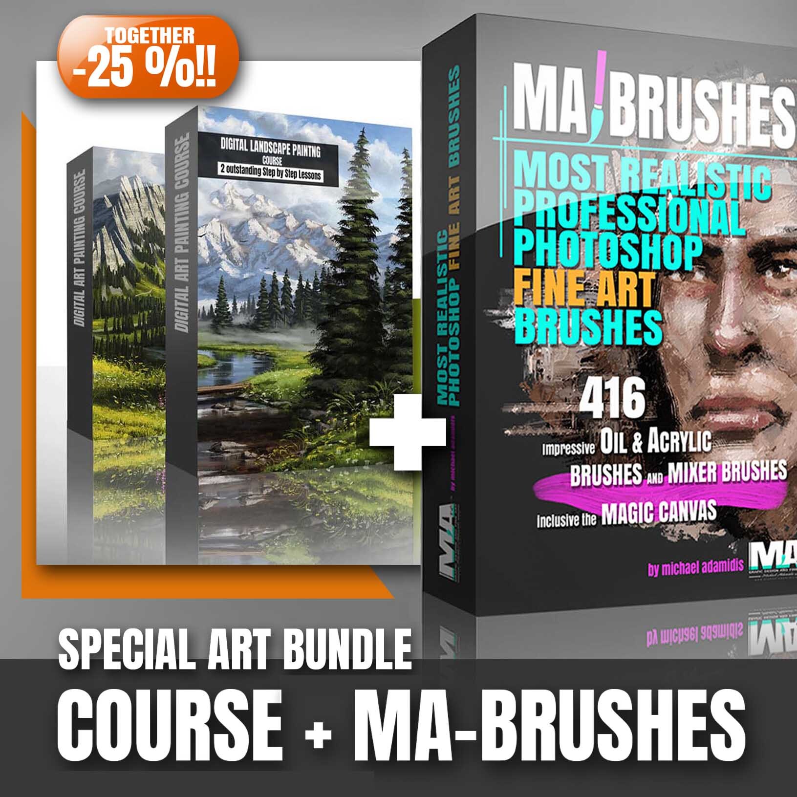 Concept Art and Photoshop Brushes - Special Offer: BUNDLE - MA-Brushes ...