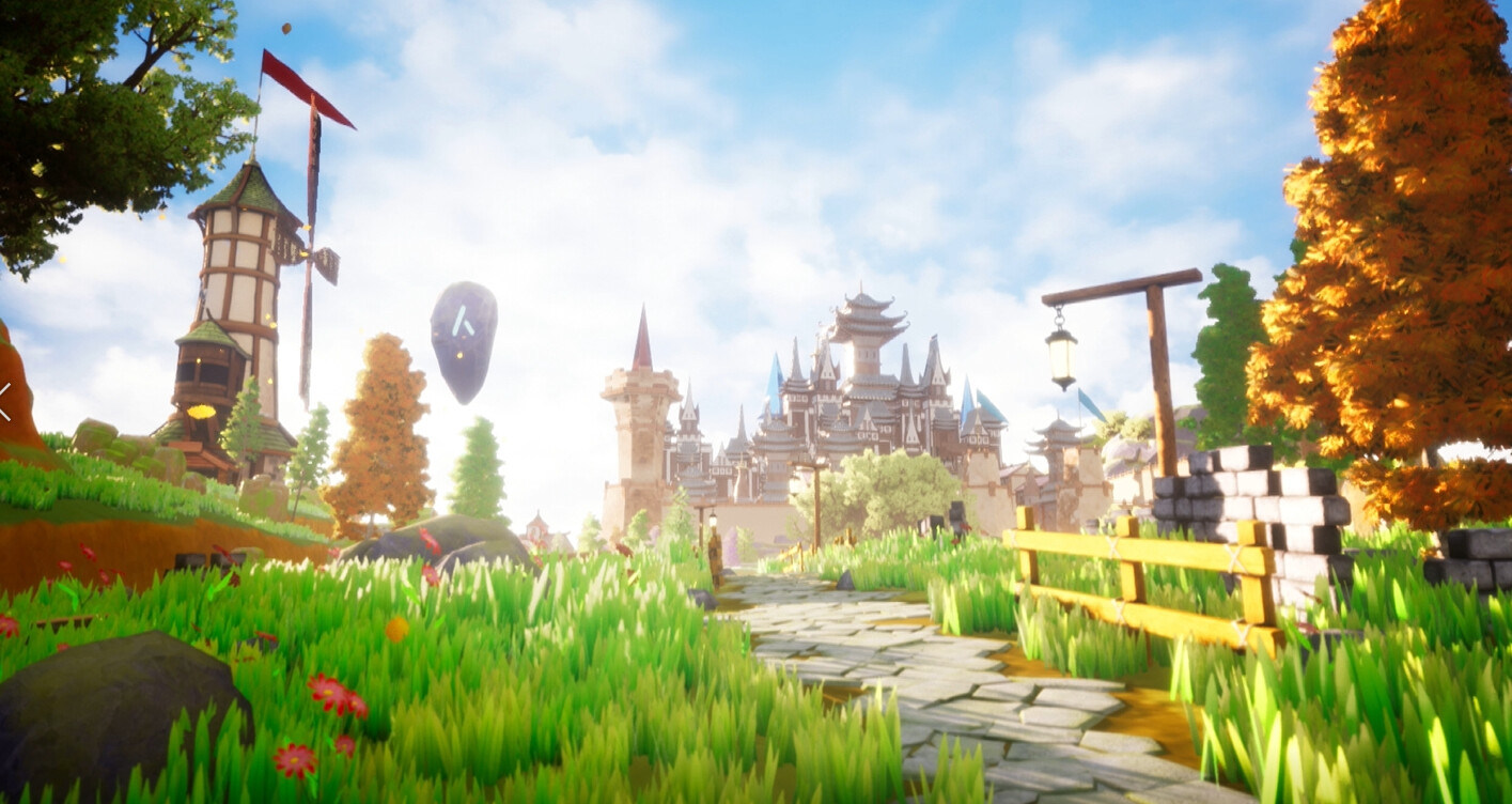ArtStation - UE4 Stylized scene