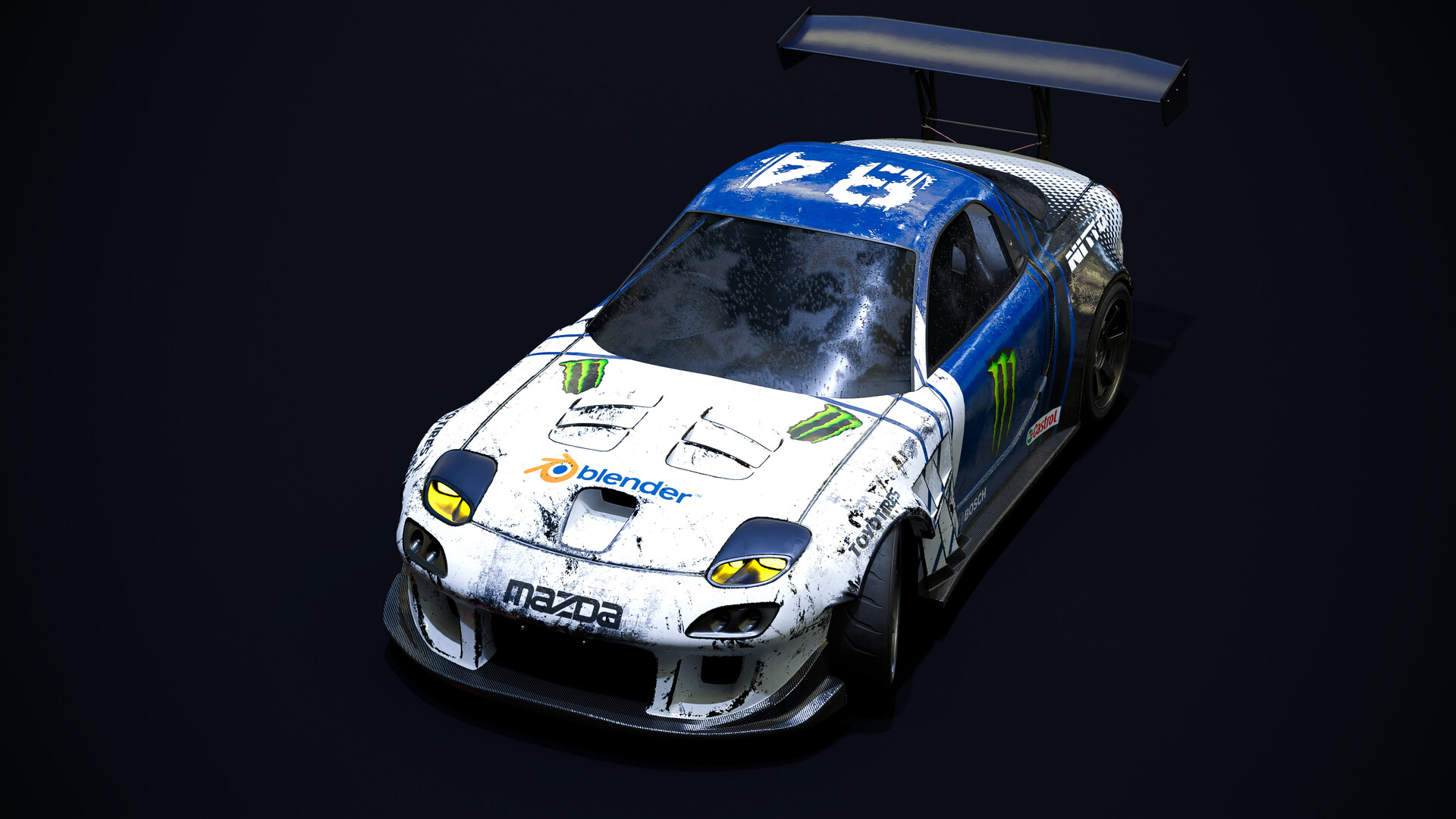 ArtStation - MAZDA RX-7 Game Ready