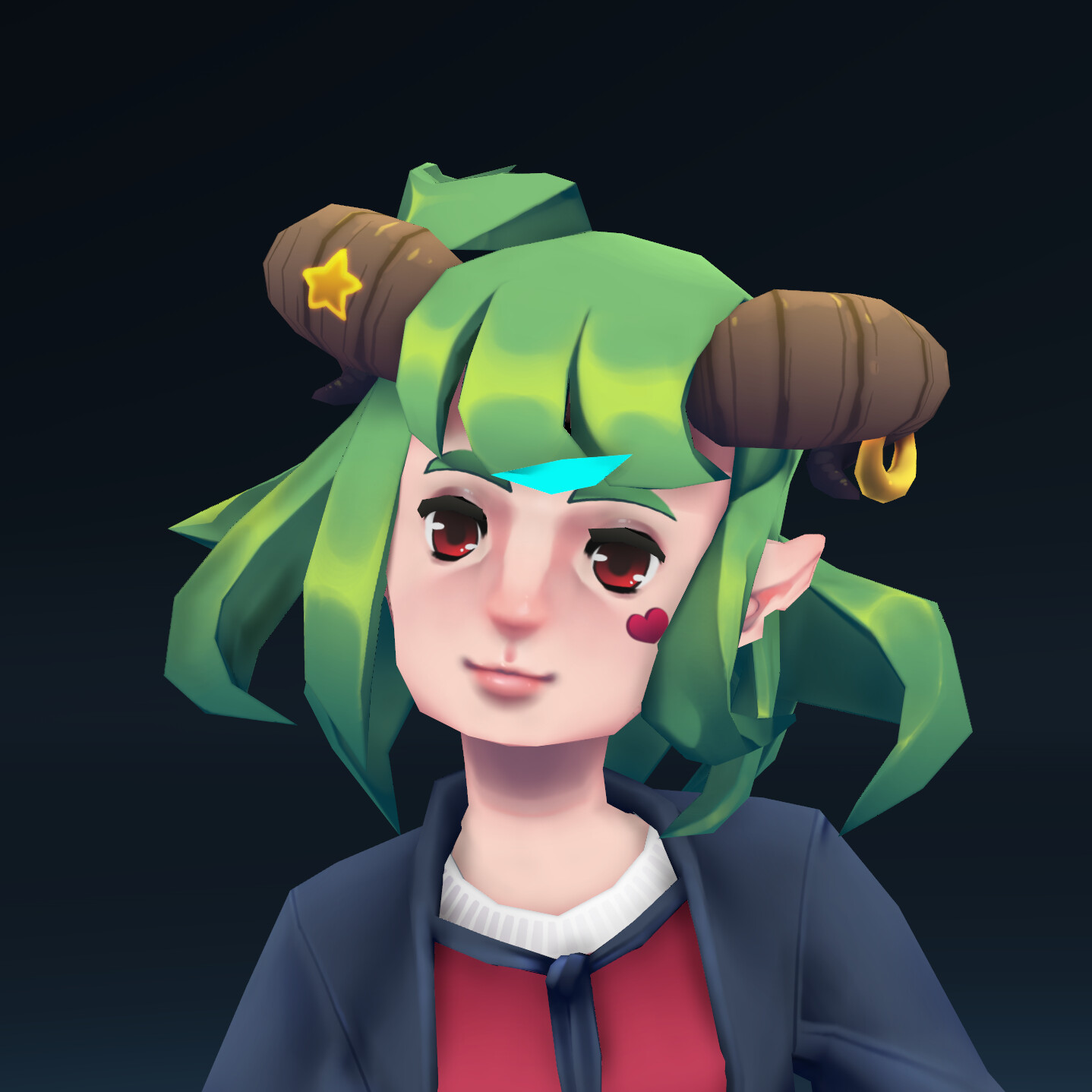 ArtStation - Torchi ( Handpainted girl )