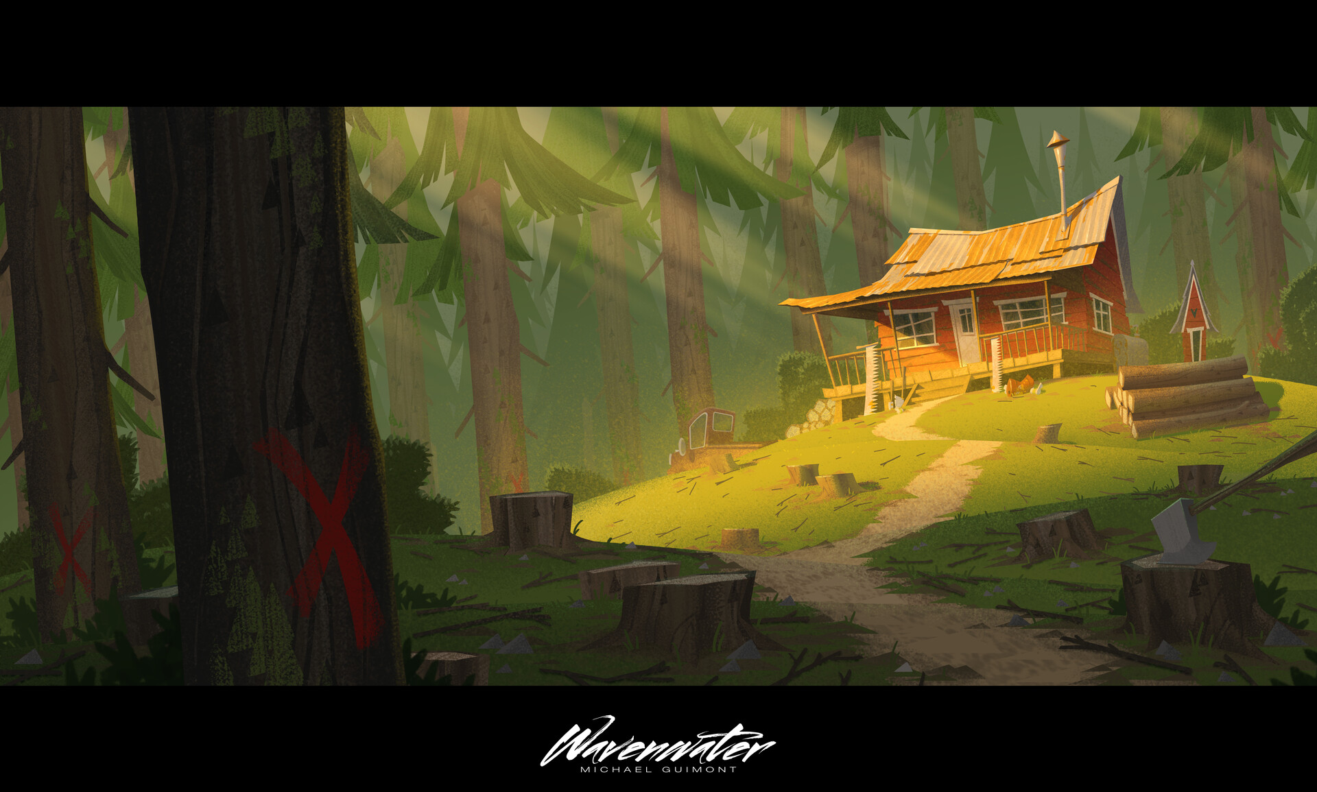 ArtStation - Will Weston's Drawing for composition class