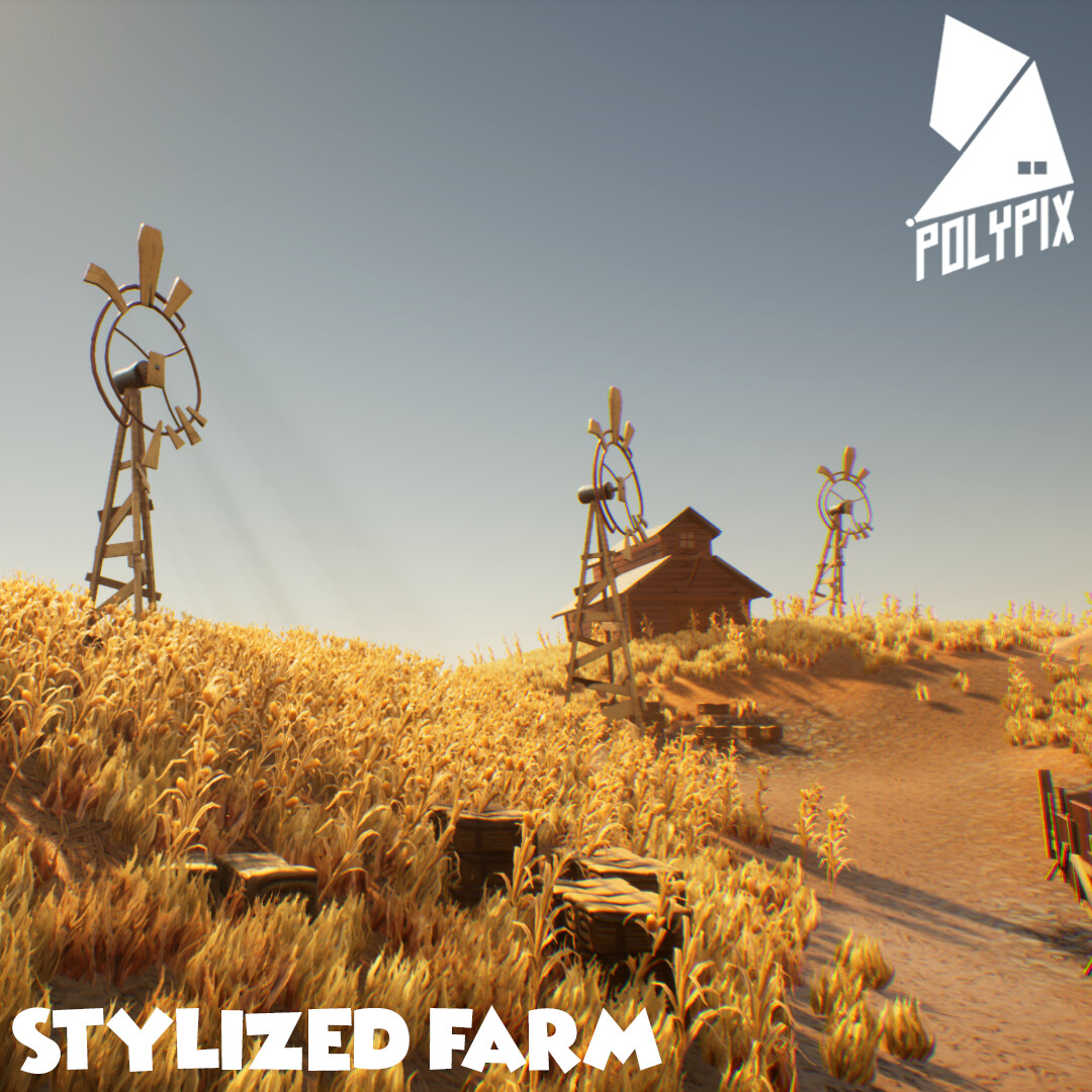 ArtStation - Stylized Farm UE Marketplace