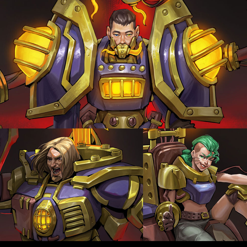 ArtStation - Abyss warrior