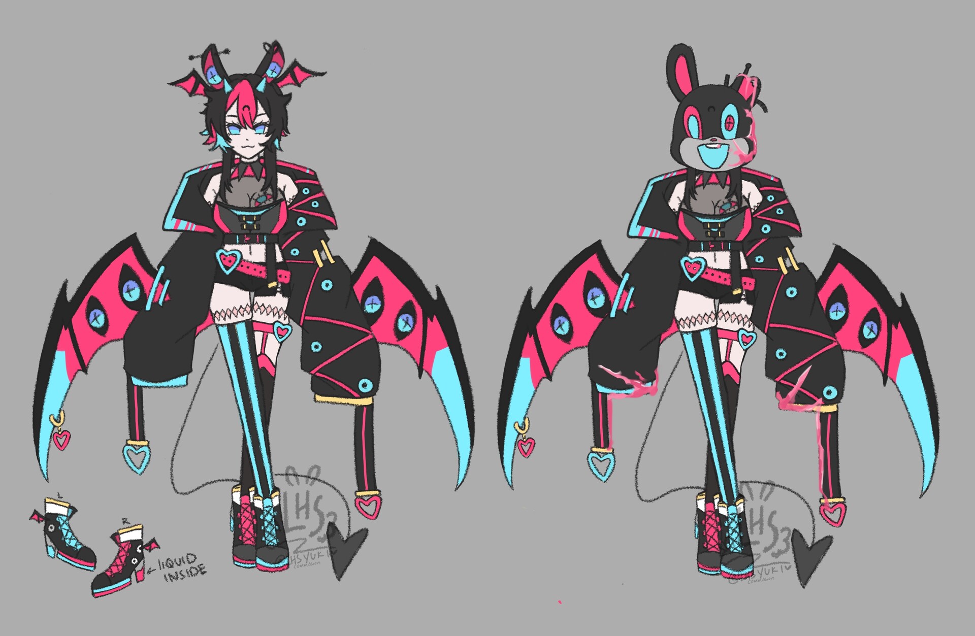 ArtStation - Moku Character Design Commission