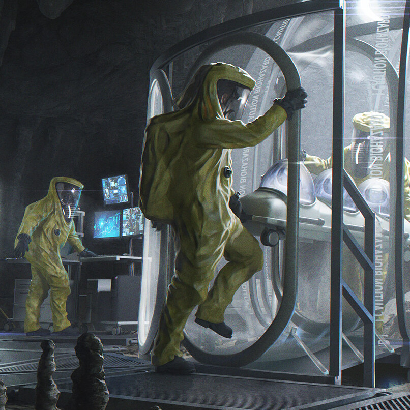 ArtStation - Science Fiction project 1