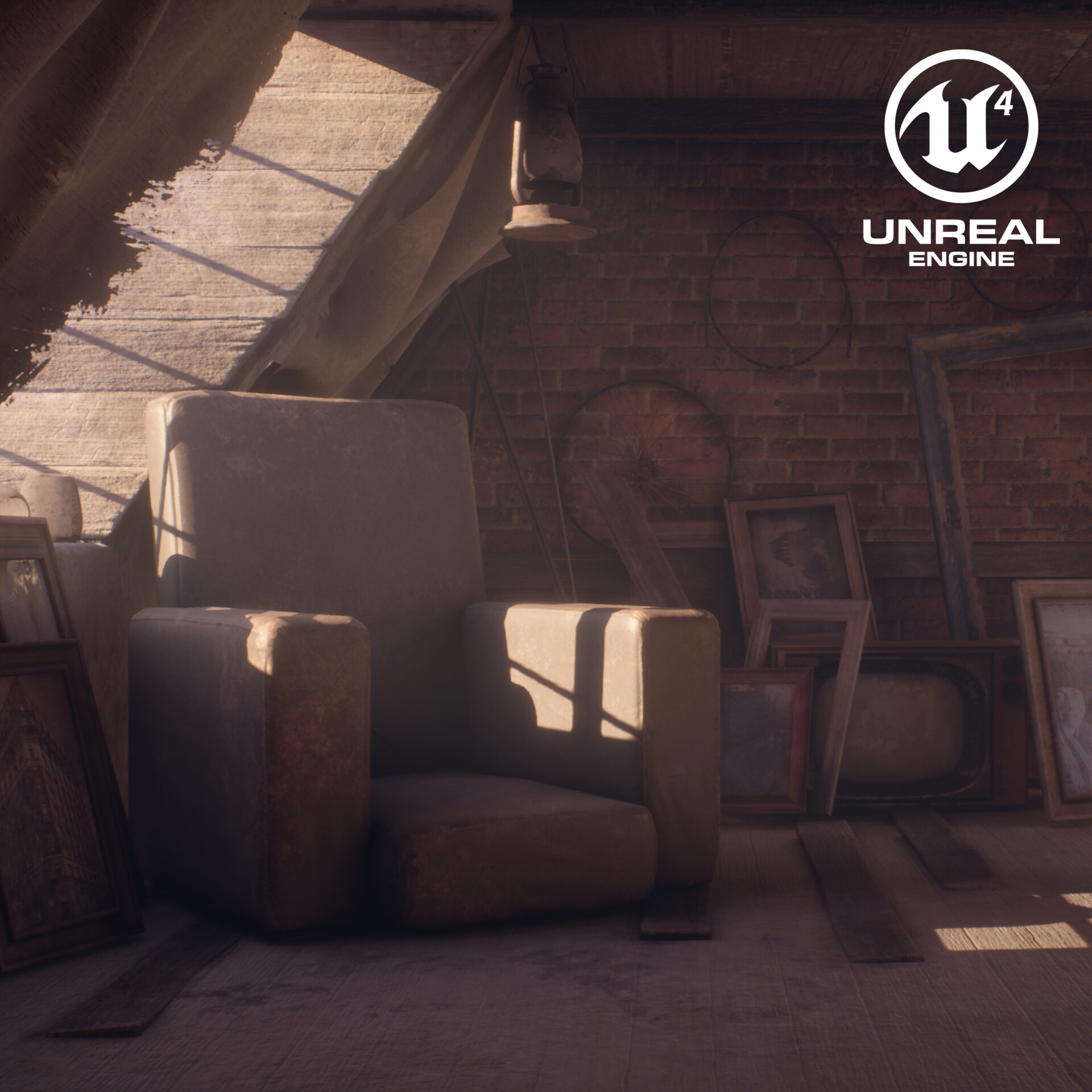 ArtStation - Forgotten Attic