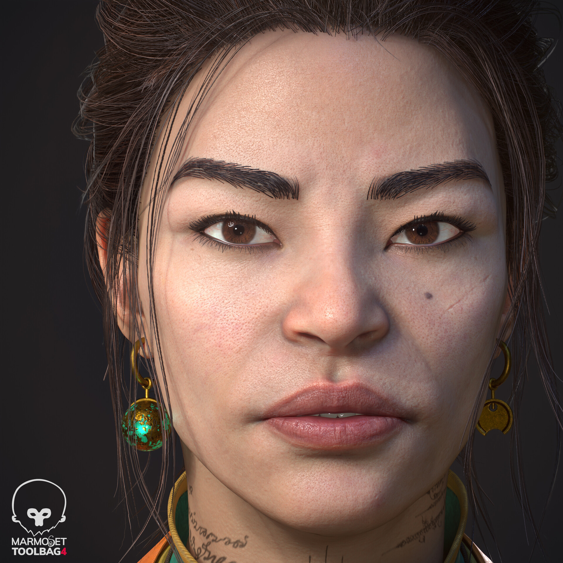 ArtStation - Annisa, the Princess - Real time