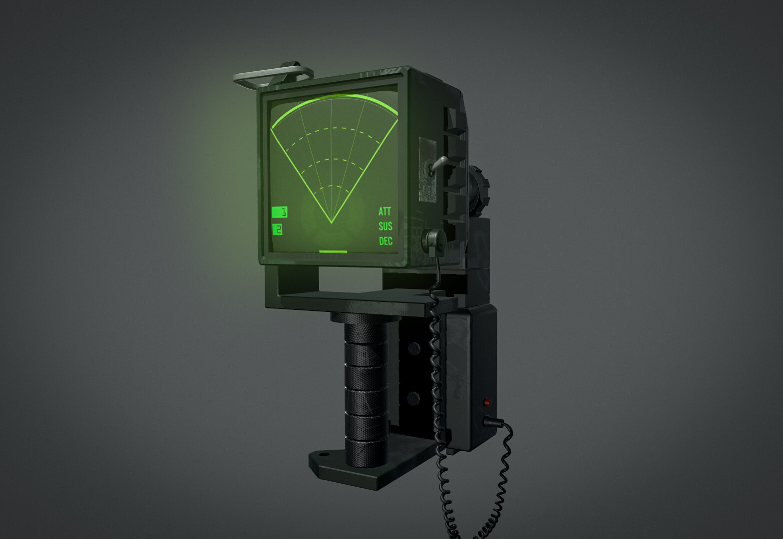 ArtStation - Alien Isolation - Motion Tracker