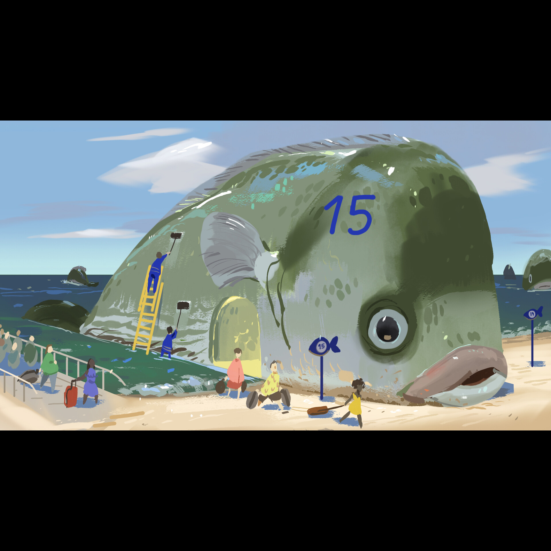 ArtStation - "All aboard!"