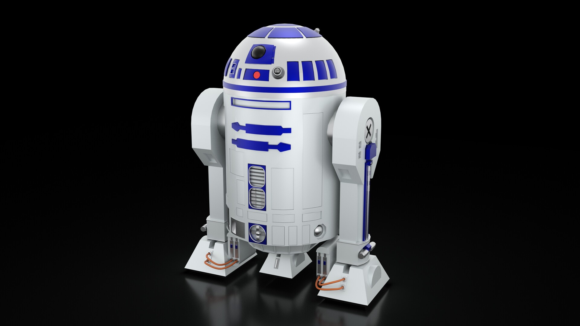 ArtStation - R2d2 model