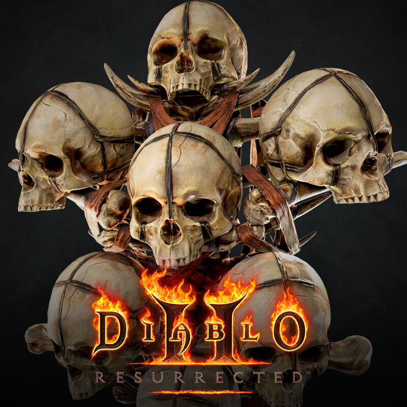 ArtStation - Shield Diablo II-Resurrected
