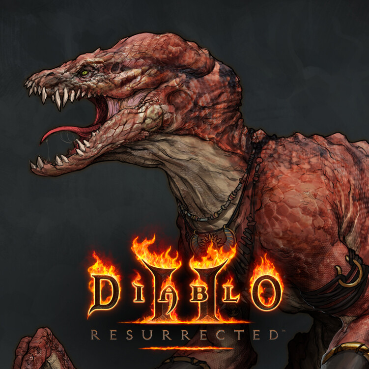 ArtStation - D2R Claw Viper