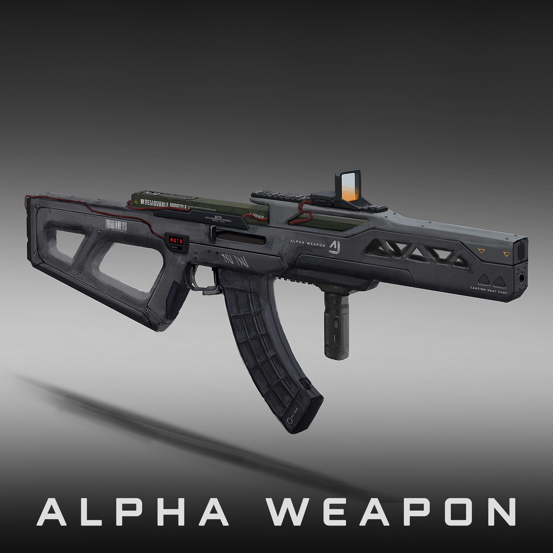 ArtStation - ALPHA WEAPON