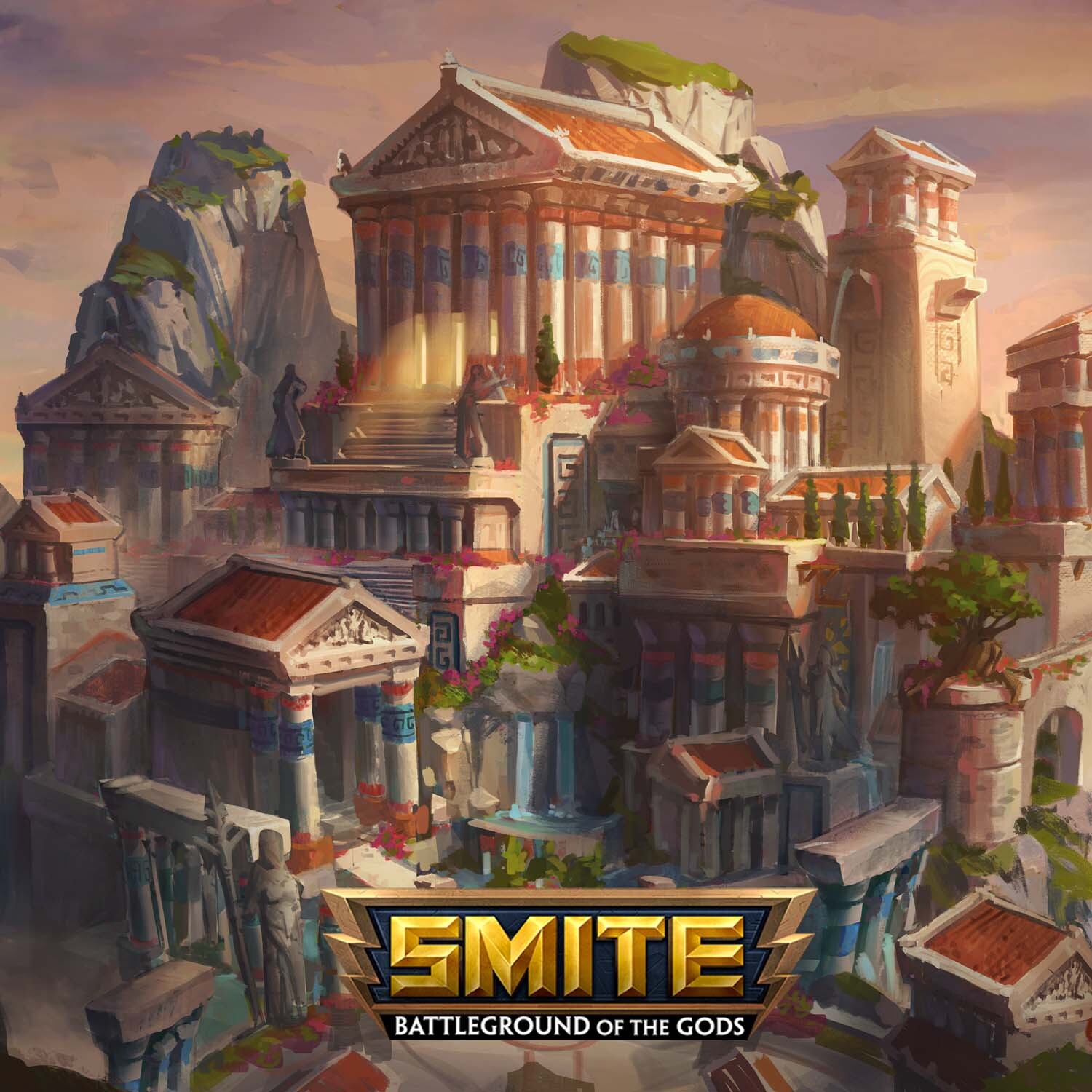ArtStation - SMITE - Greek Base S8
