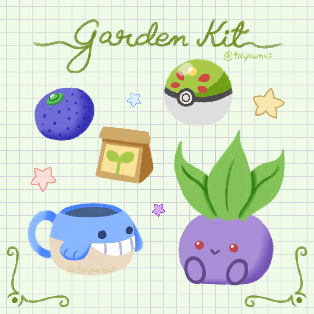 ArtStation - Pokémon Starter Set