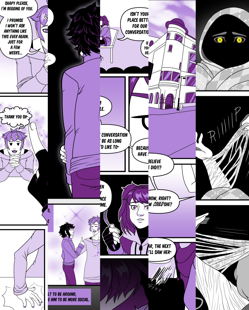 ArtStation - Webcomic work