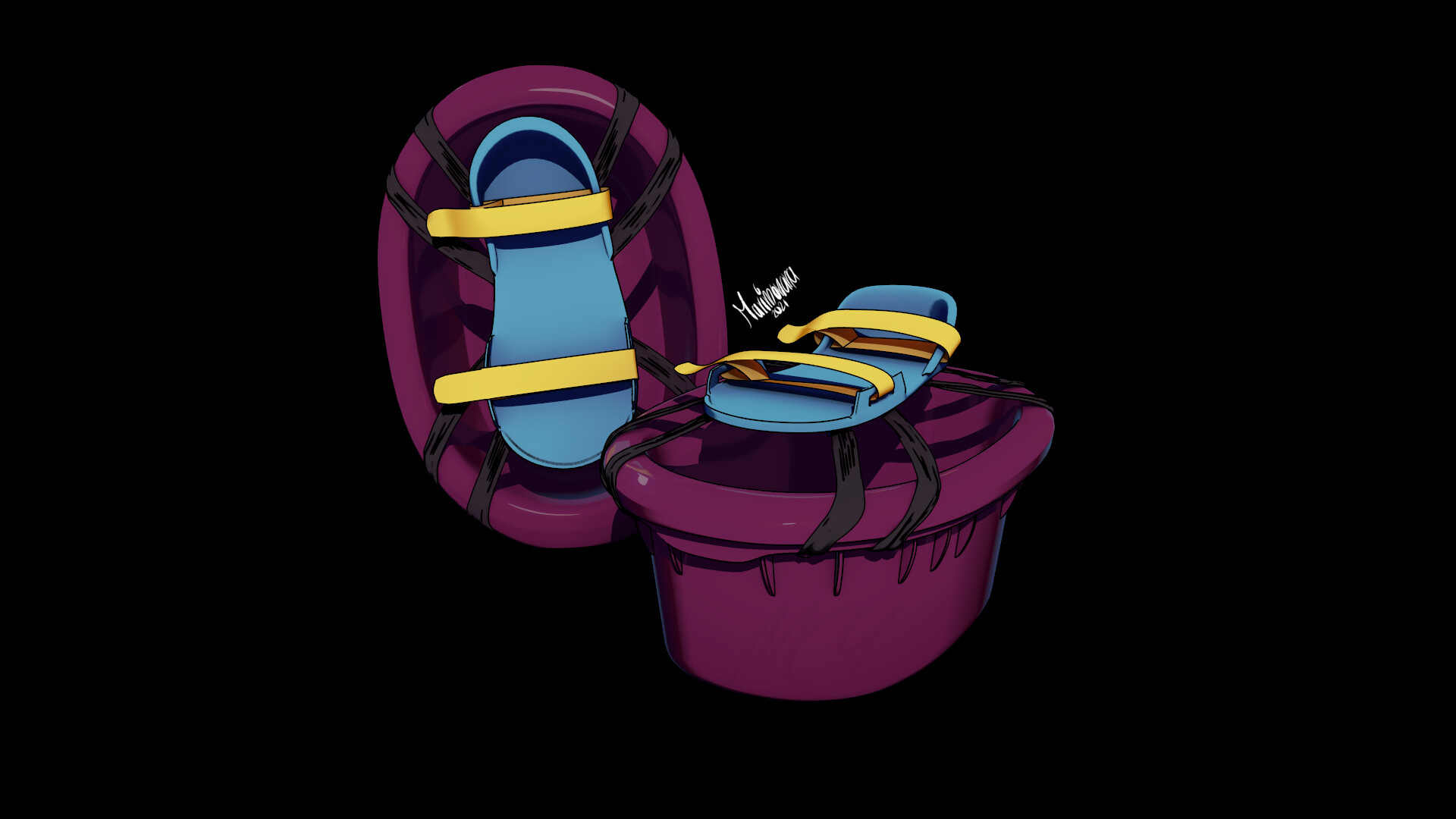 ArtStation - Moon Shoes