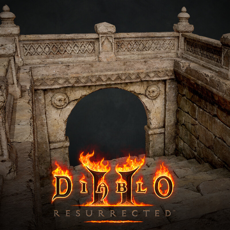 ArtStation - Diablo II: Resurrected Environment/Props