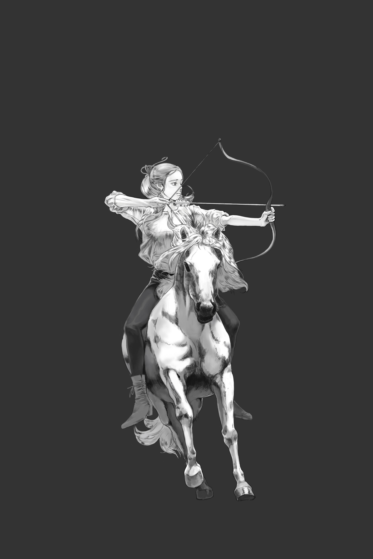 ArtStation - Running archer