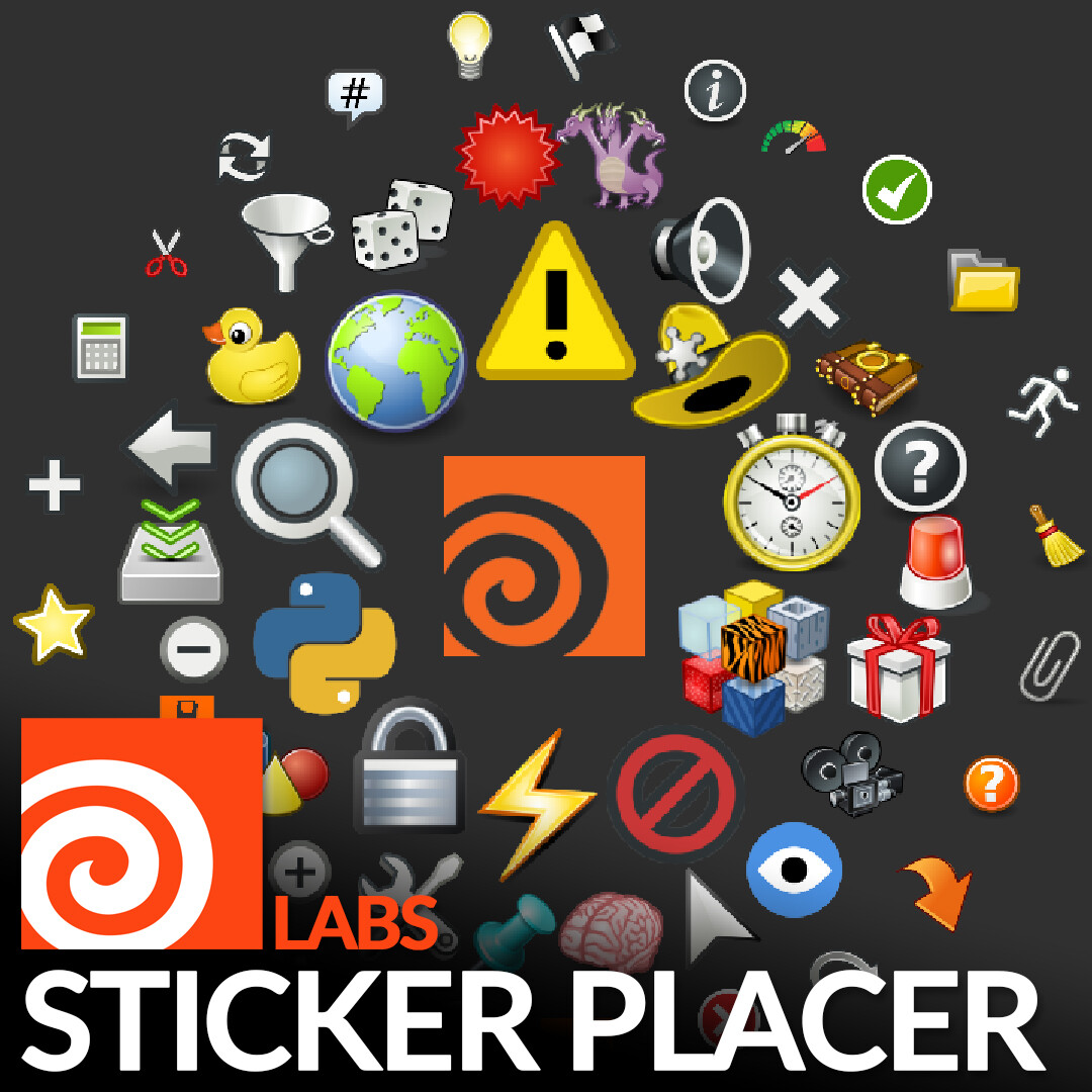 ArtStation - Labs Sticker Placer