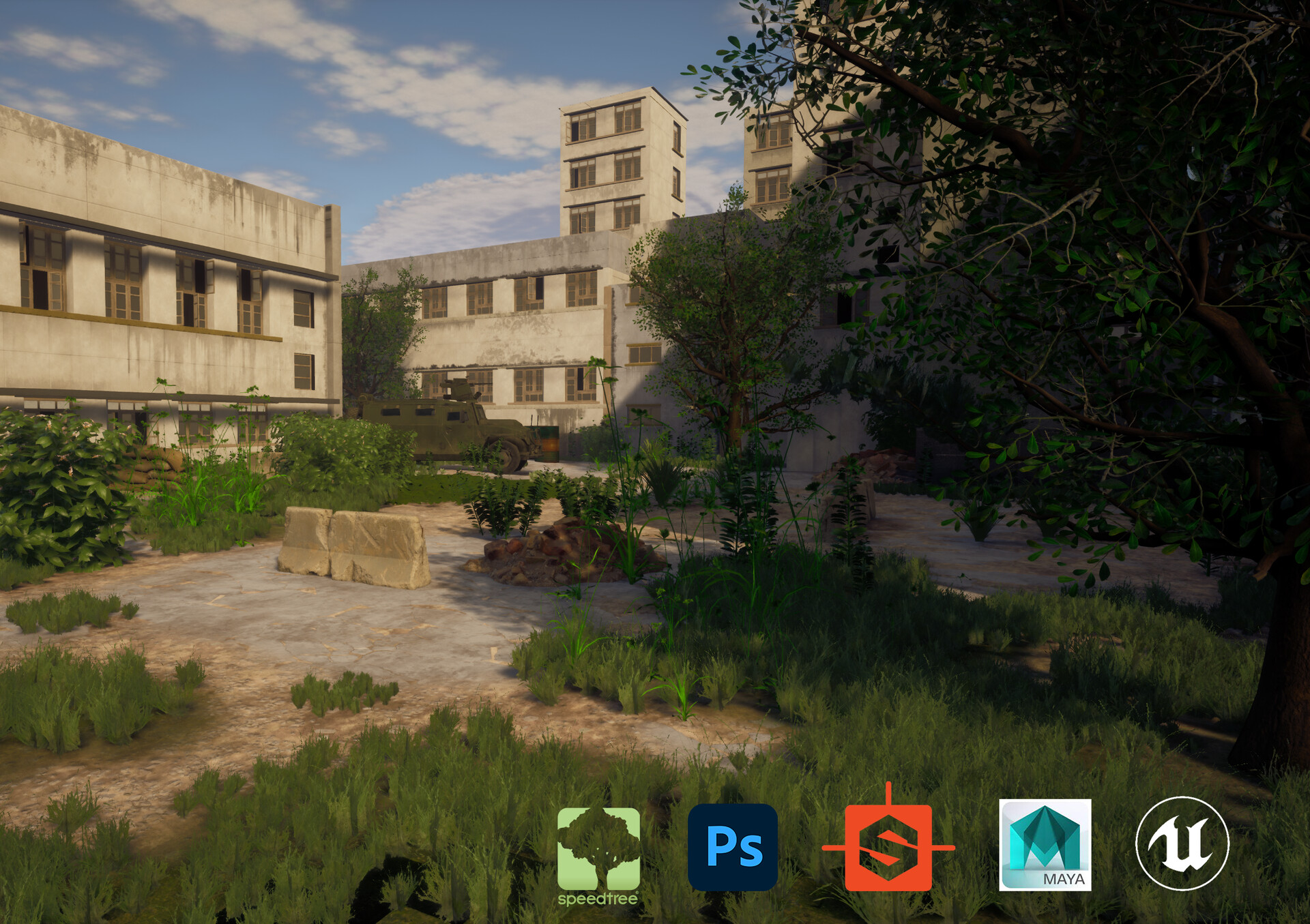 ArtStation - War Game Environment