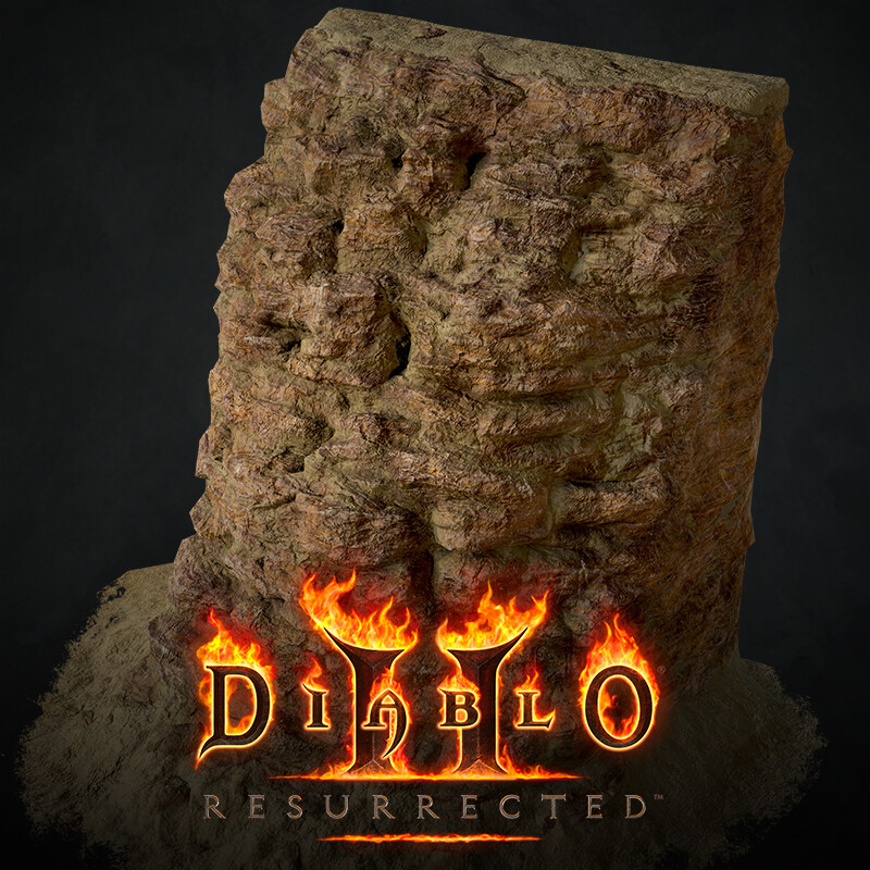 ArtStation - Diablo ® II: Resurrected - Cliffs