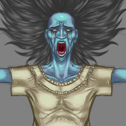 ArtStation - Ghost modelsheet / Concept art