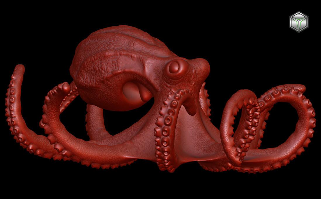 ArtStation - OCTOPUS 3D MODEL