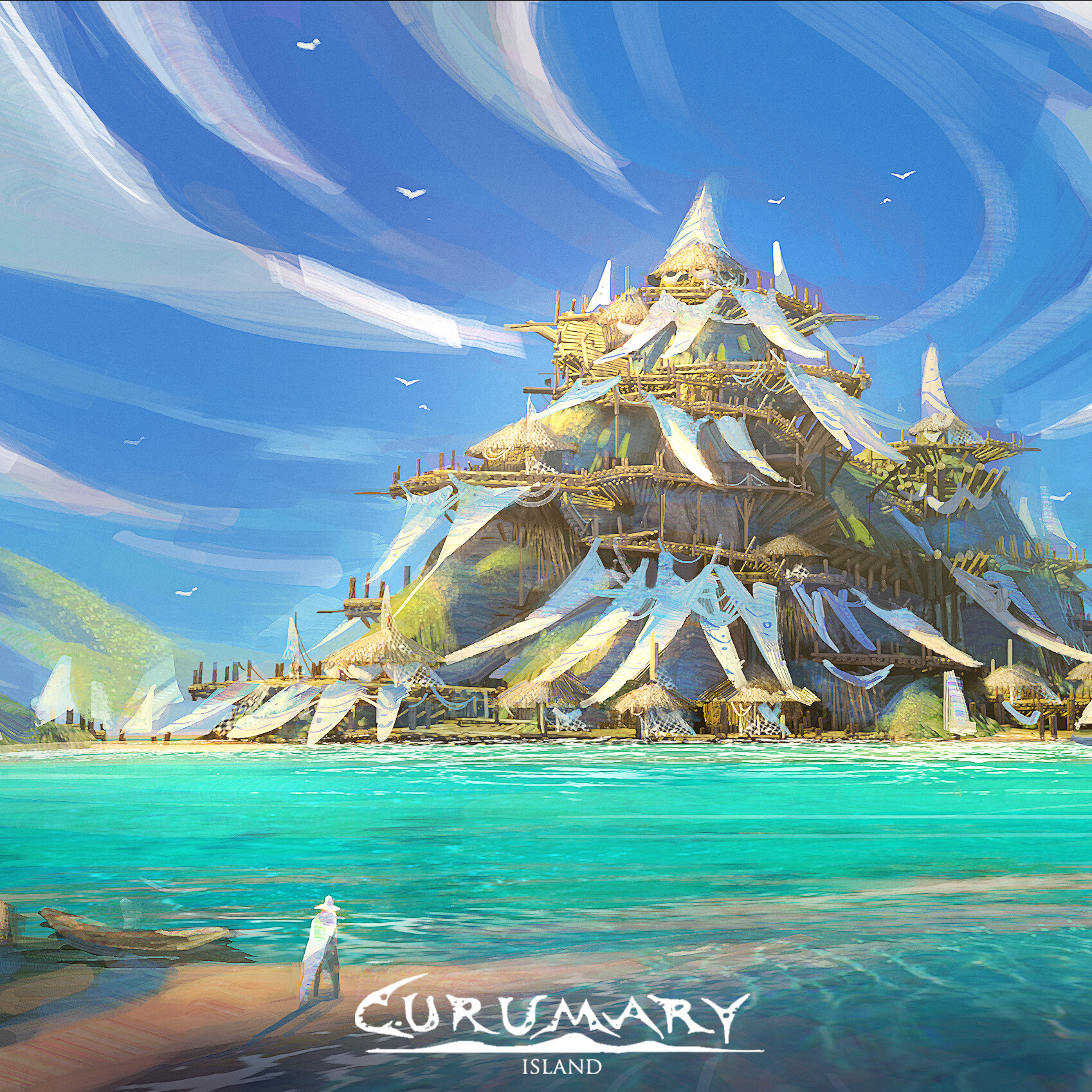 ArtStation - Curumary Island- Day mood visual development