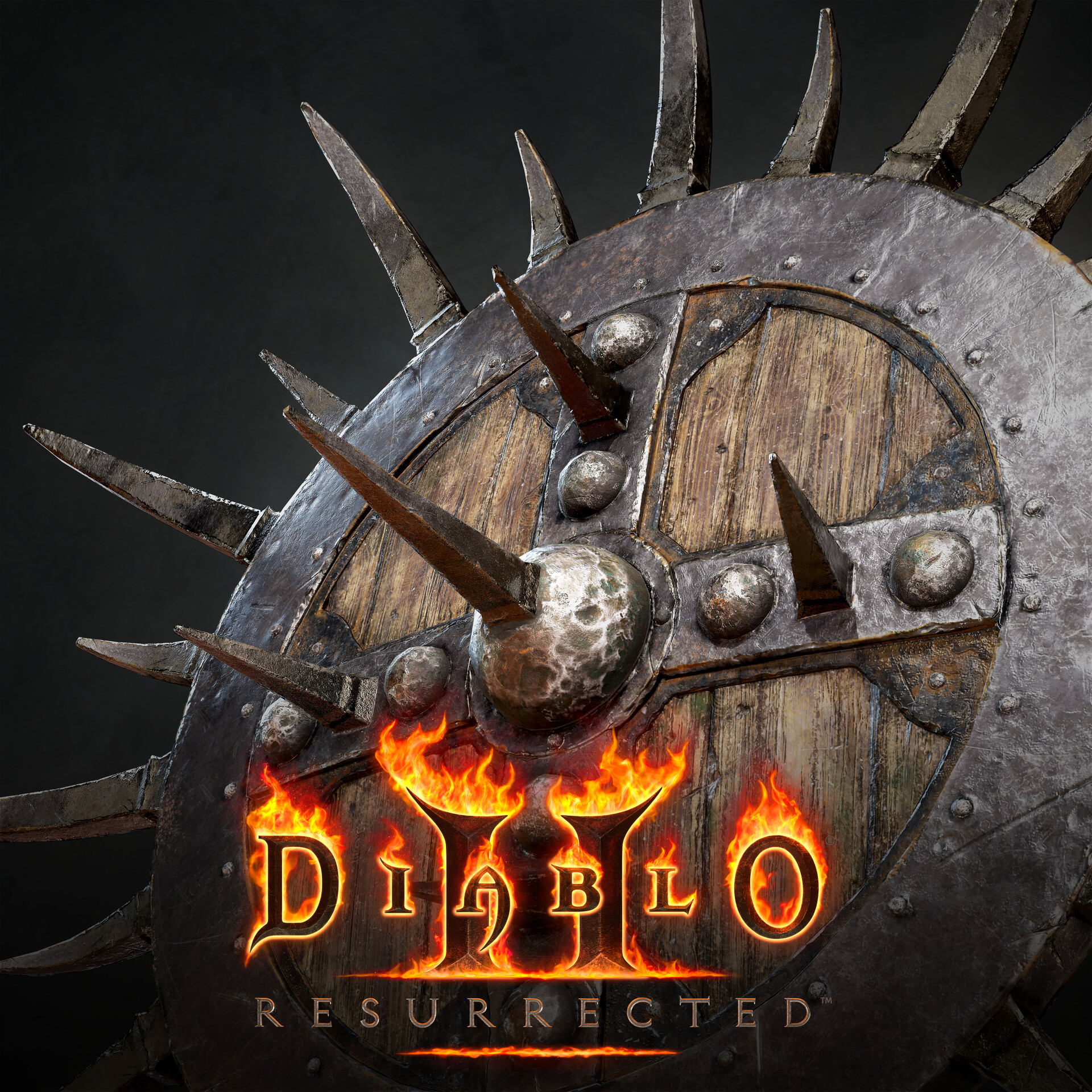 ArtStation - Diablo II Resurrected: Spiked Shield