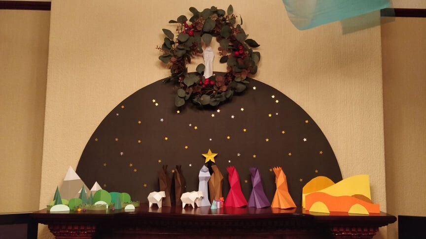 ArtStation - Papercraft Nativity