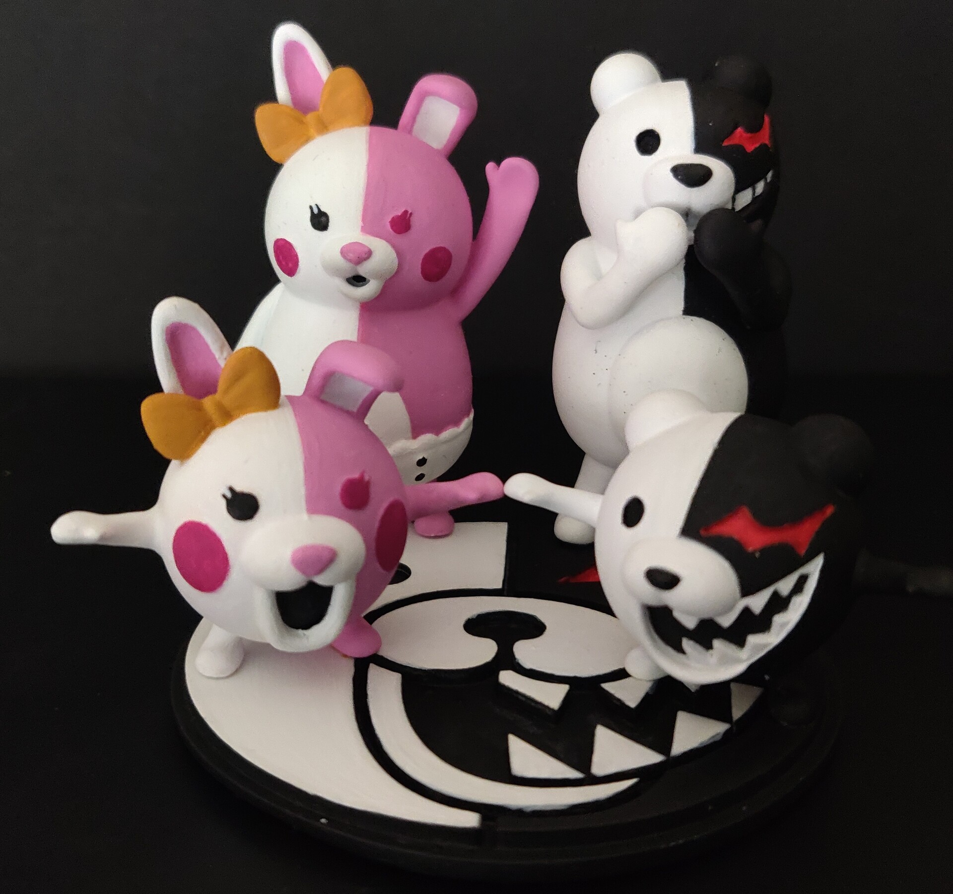 ArtStation - Danganronpa Monokuma and Monomi