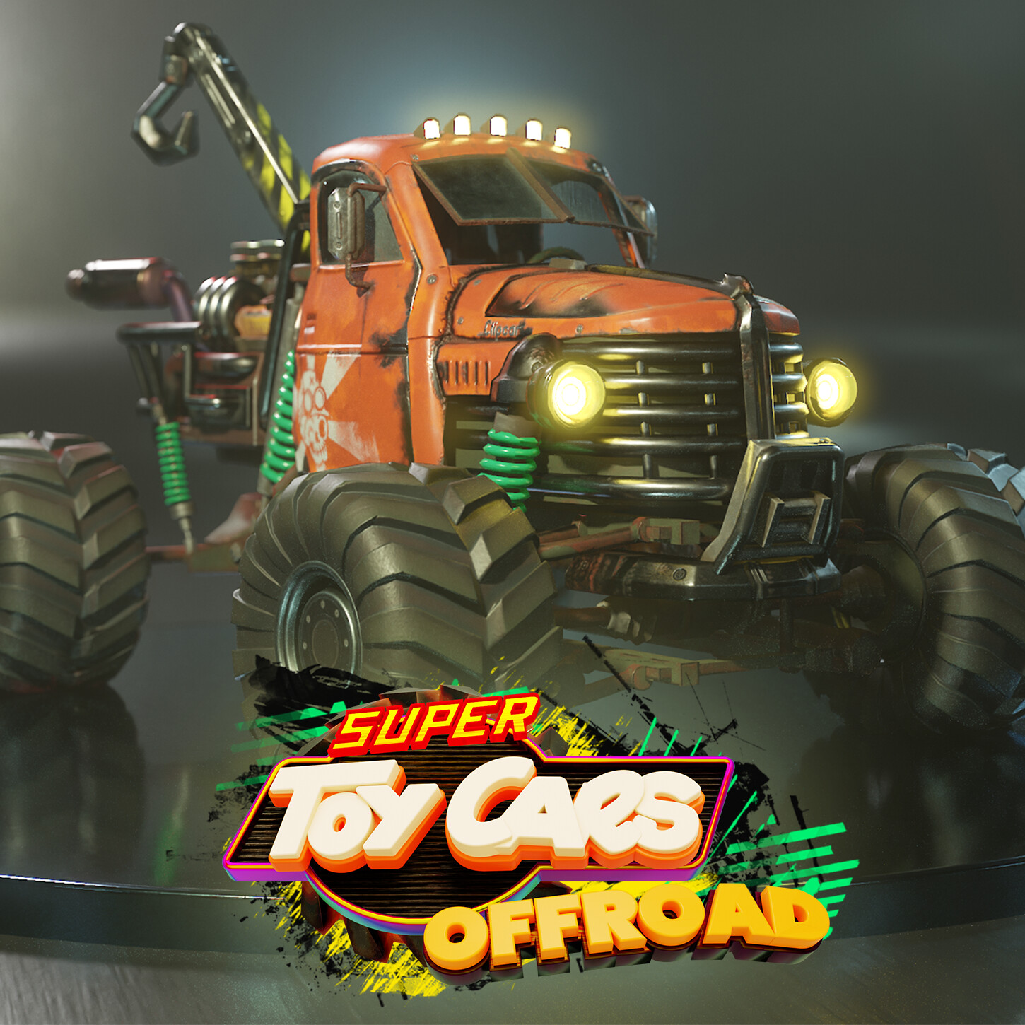 ArtStation - PickUp - WildDonkey (Super Toy Cars Offroad)