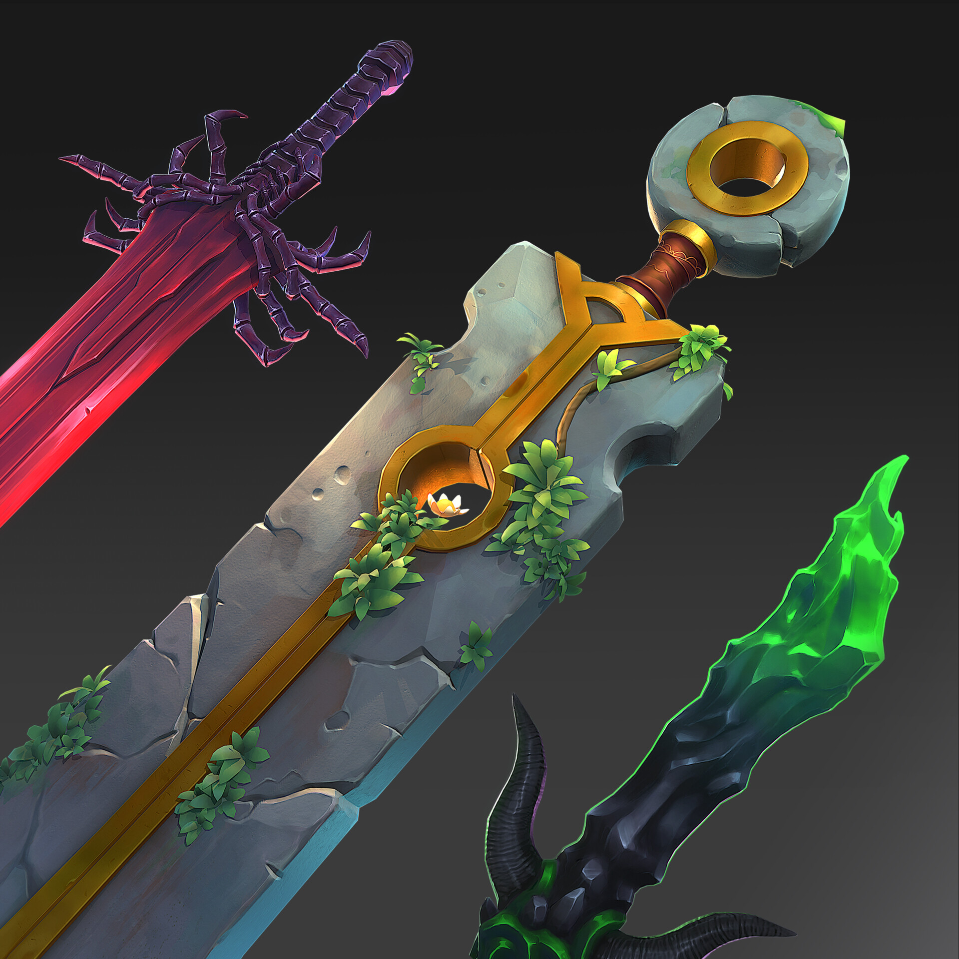Adam Wood - Stylized Sword Collection