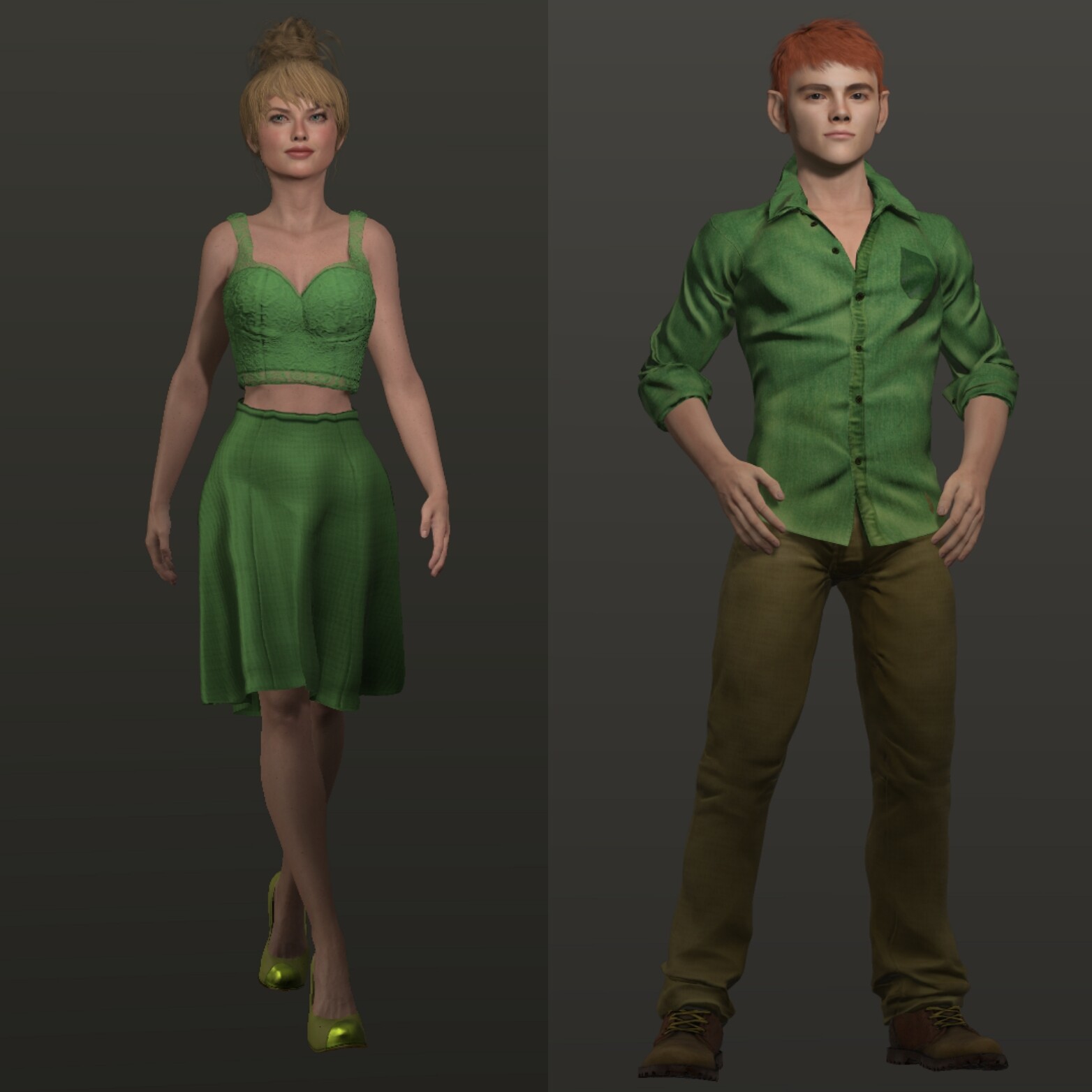 ArtStation - Disney Peter Pan inspired Character series