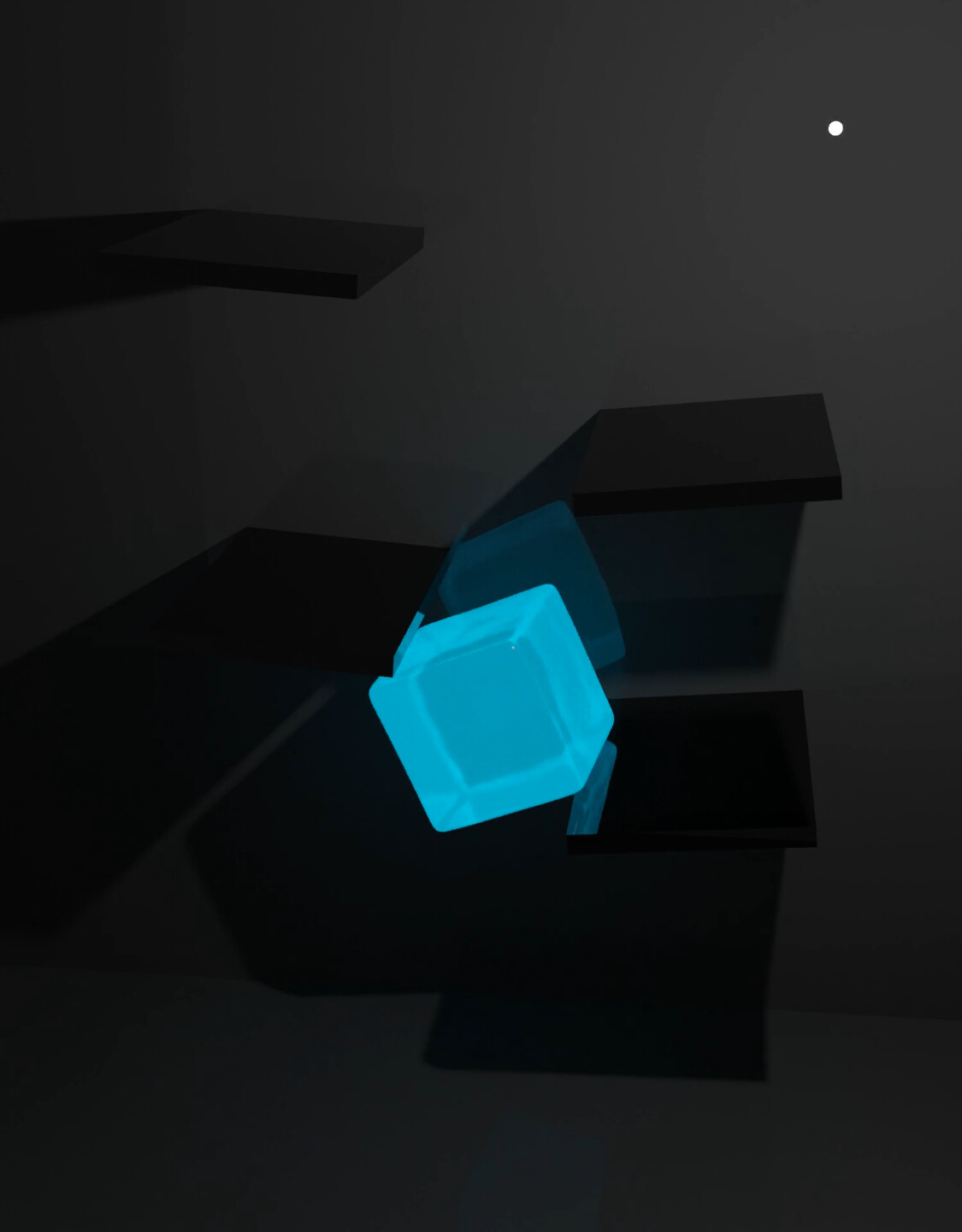 ArtStation - Luminous Jelly Cube animation