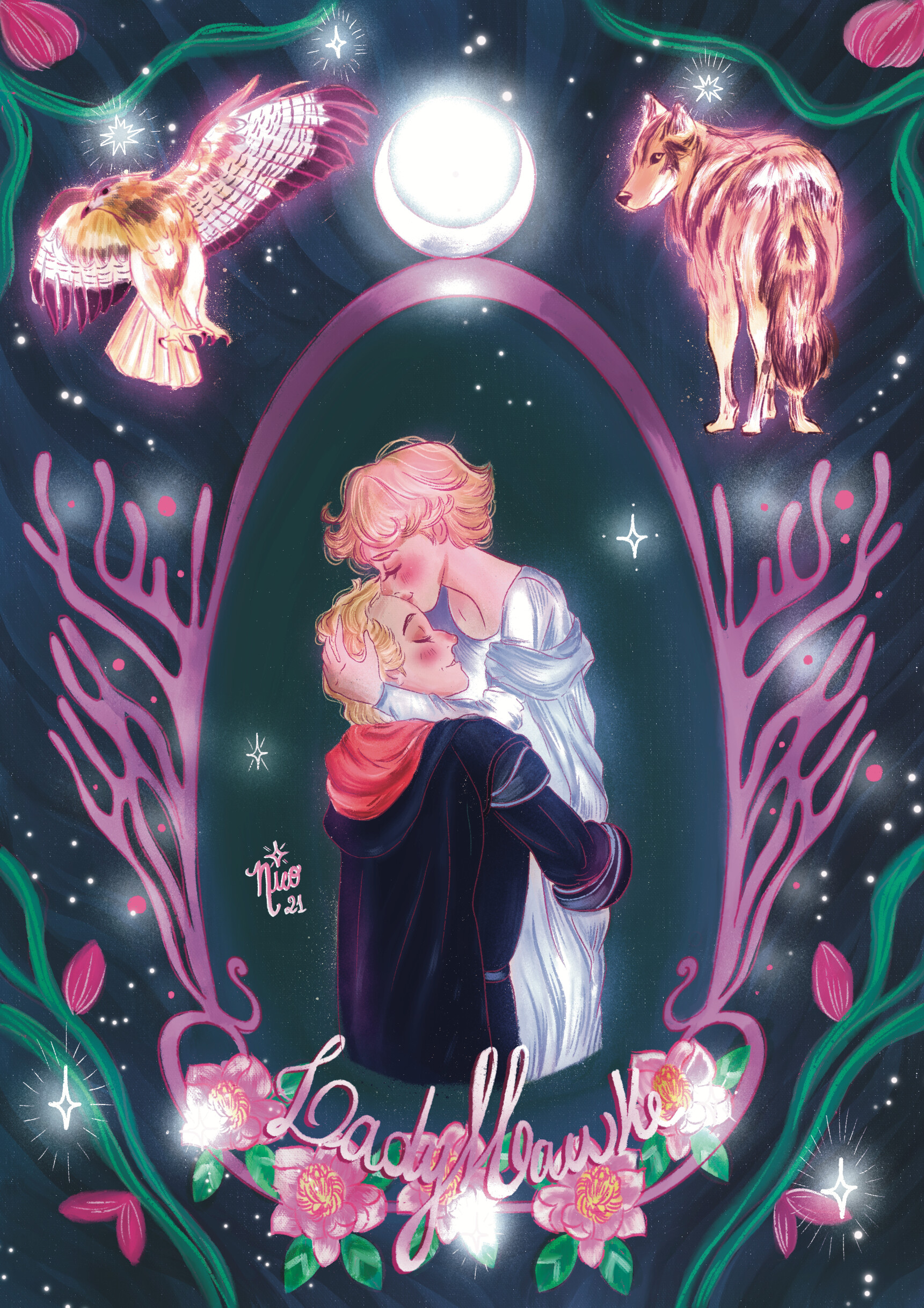 ArtStation - Ladyhawke Fanart