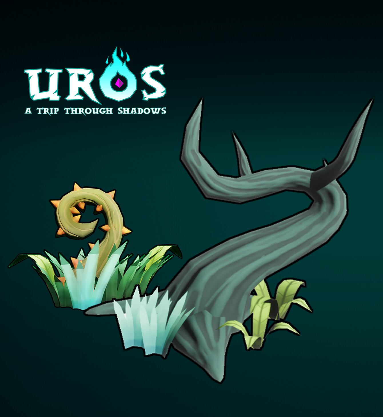 ArtStation - Uros: A trip through shadows - Assets
