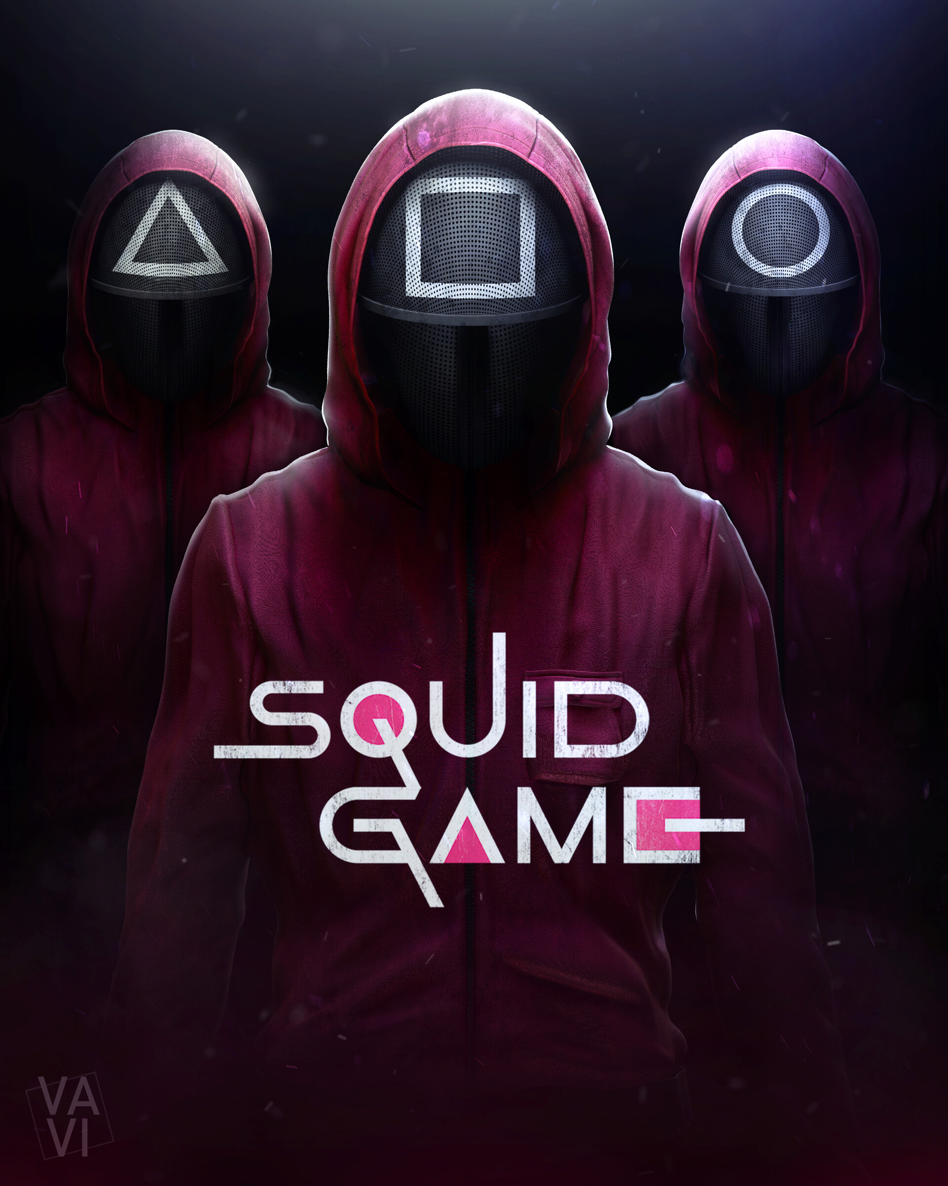 ArtStation - Squid Game "FANART" Netflix show