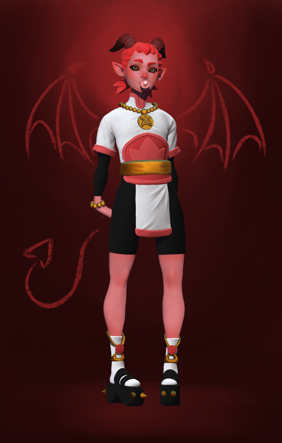 ArtStation - Pink Devil