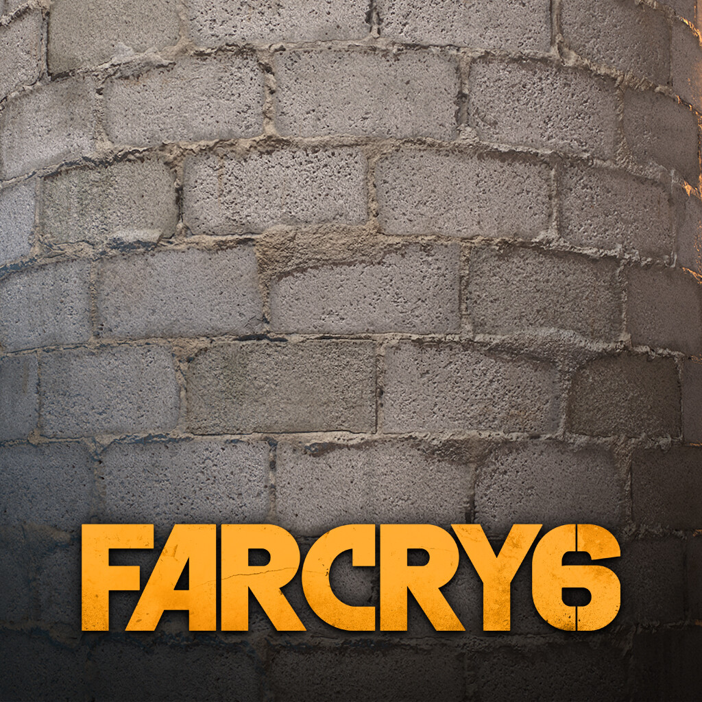 ArtStation - Far Cry 6 - Messy Mortar Wall