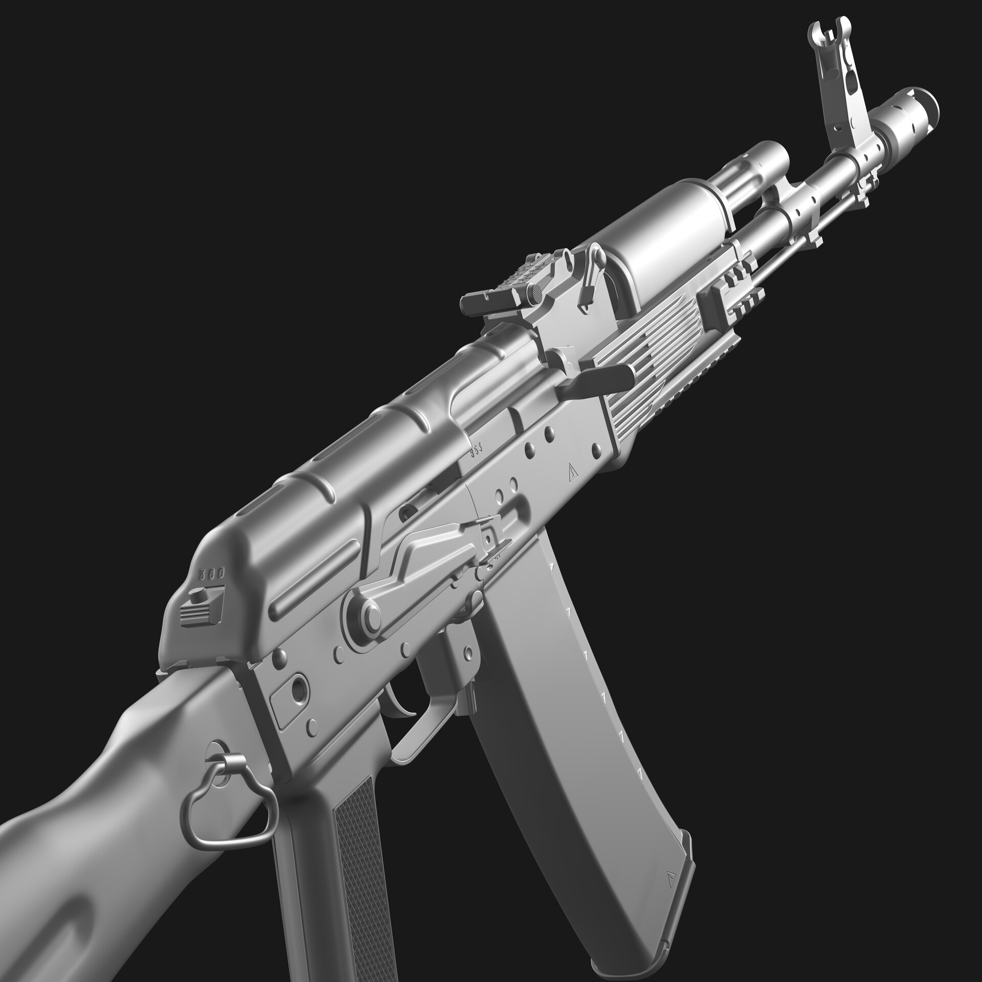 ArtStation - AK-101 Wip