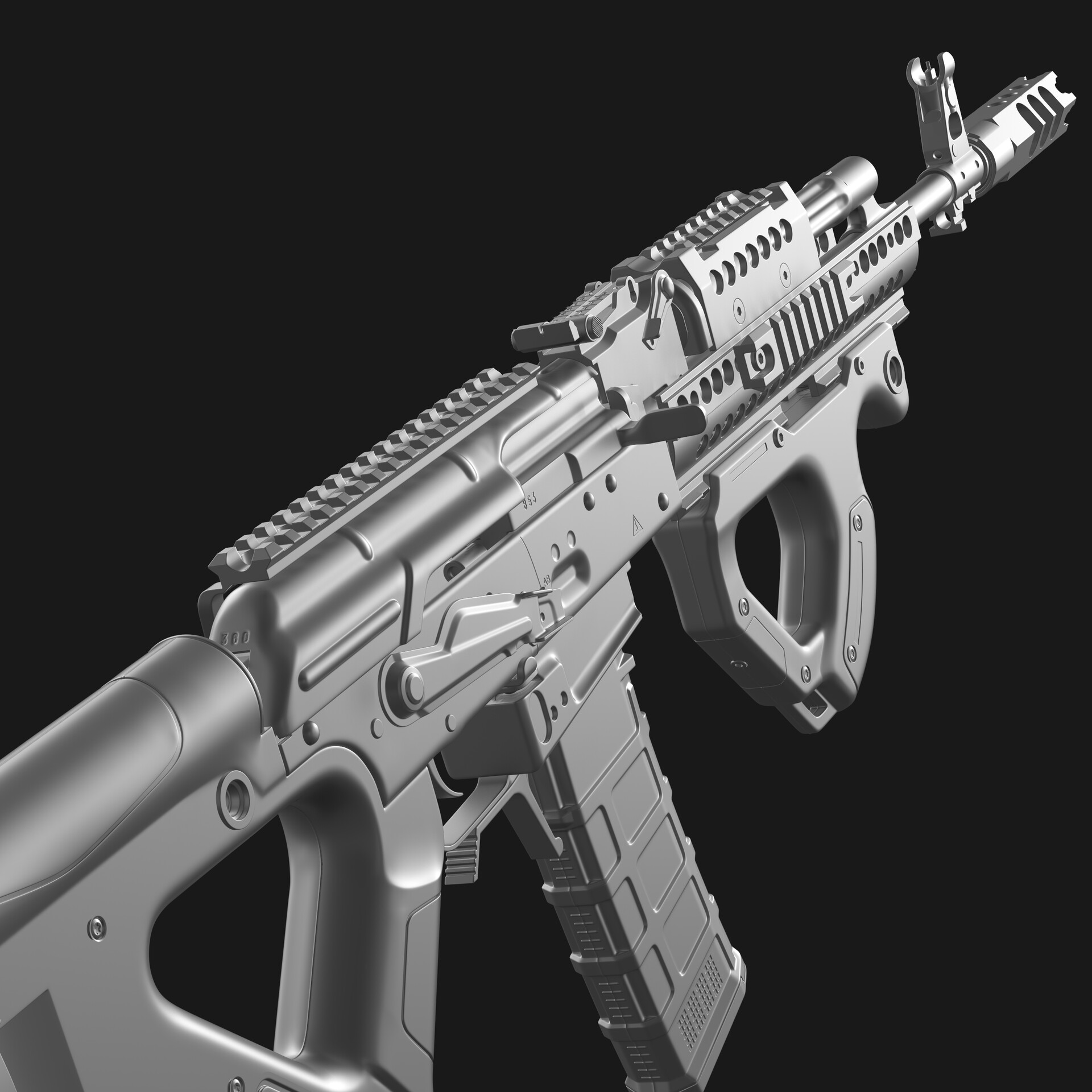 ArtStation - AK-101 V2 Wip