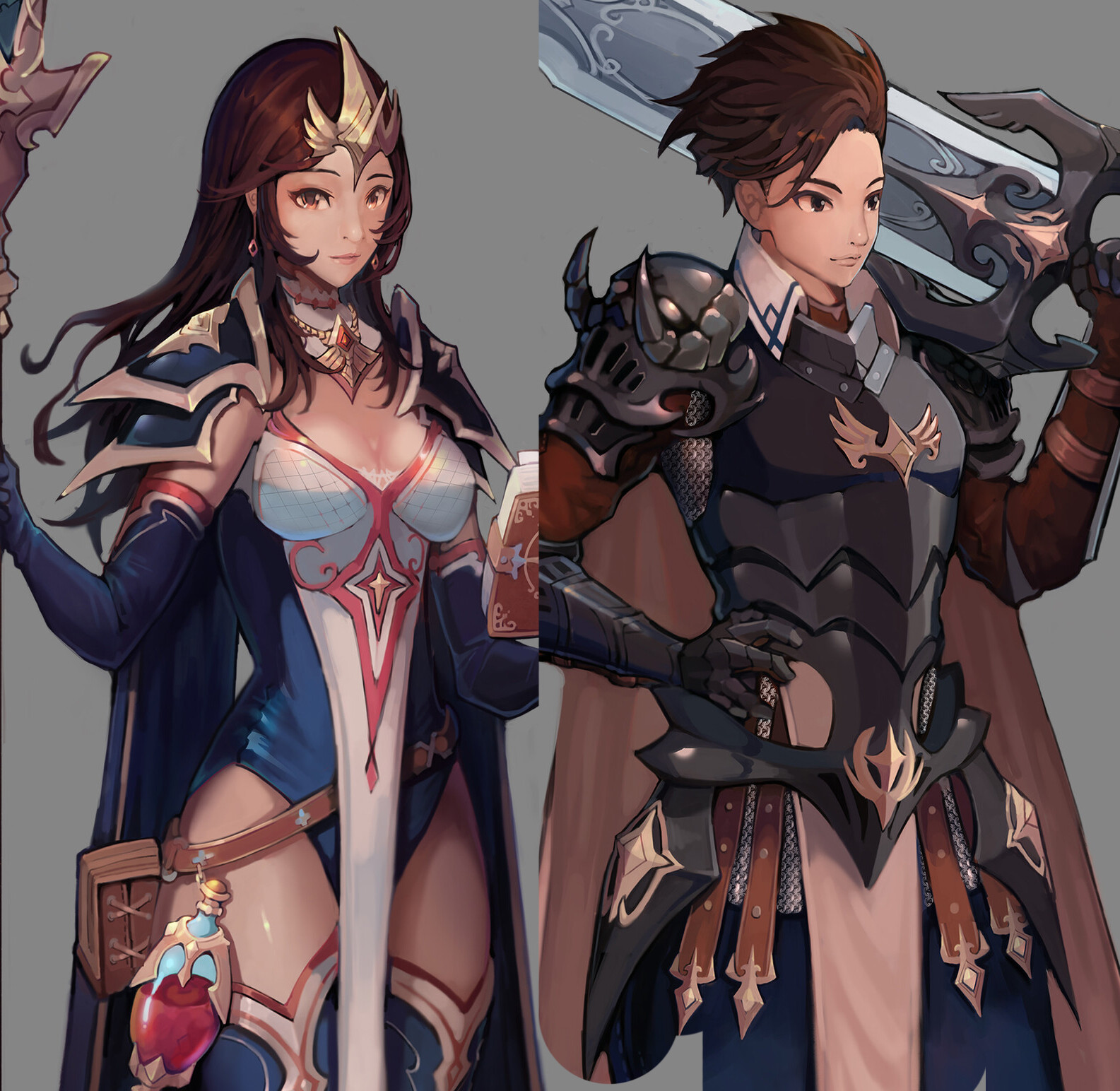 ArtStation - Ark Knight & Mage