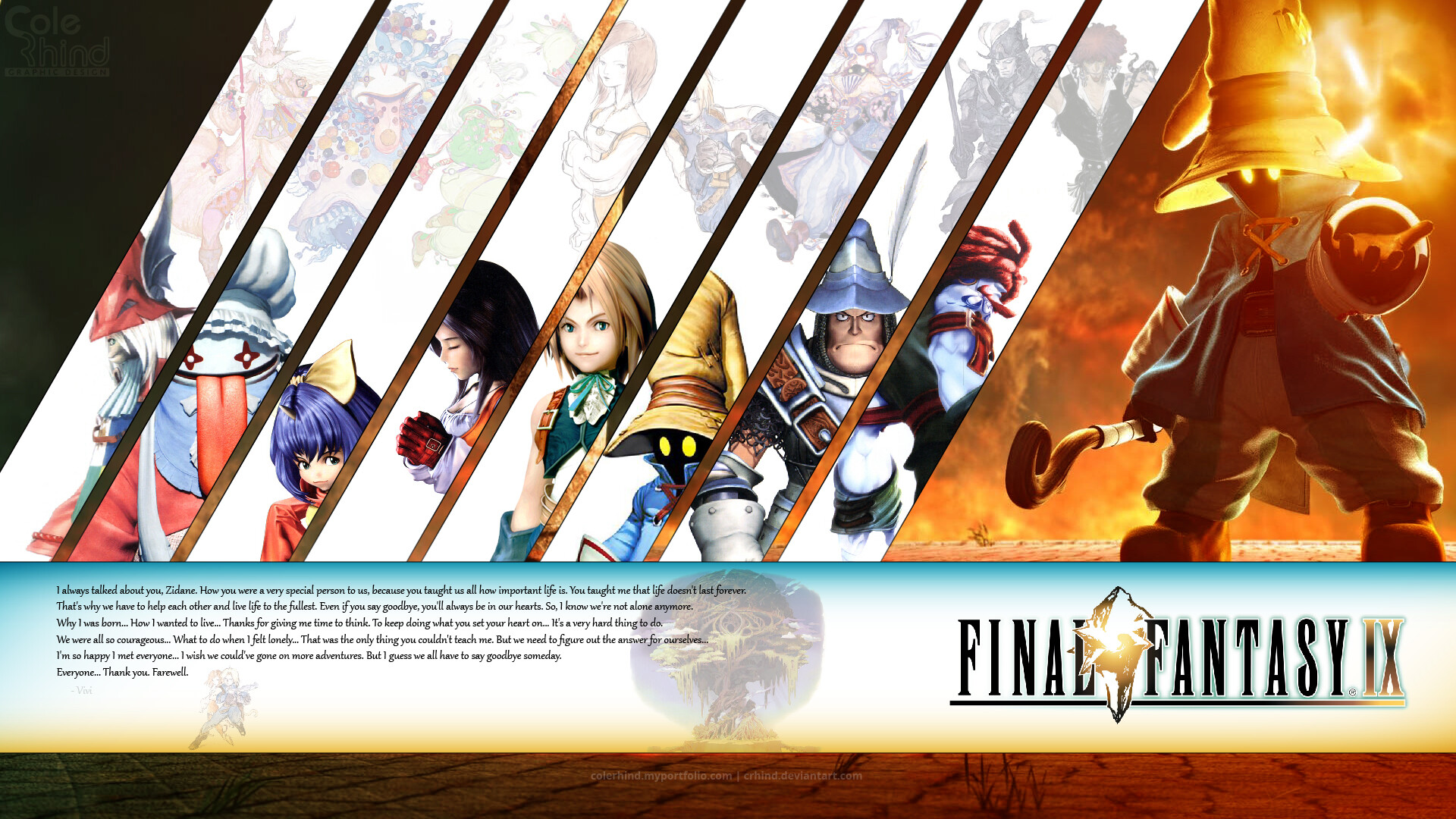 ArtStation - Final Fantasy 9 Wallpapers (1920x1080)