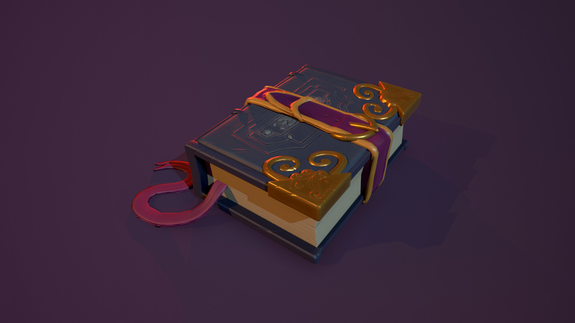 ArtStation - Stylized Book