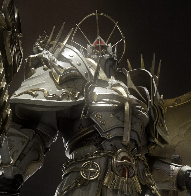 ArtStation - Holy knight