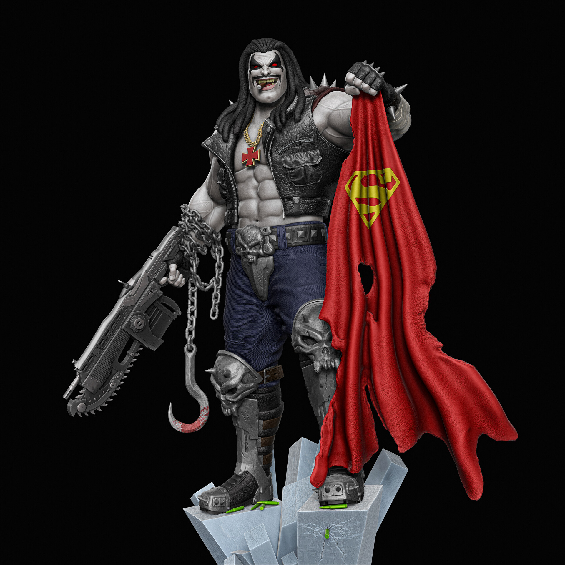 ArtStation - LOBO STATUE FANART