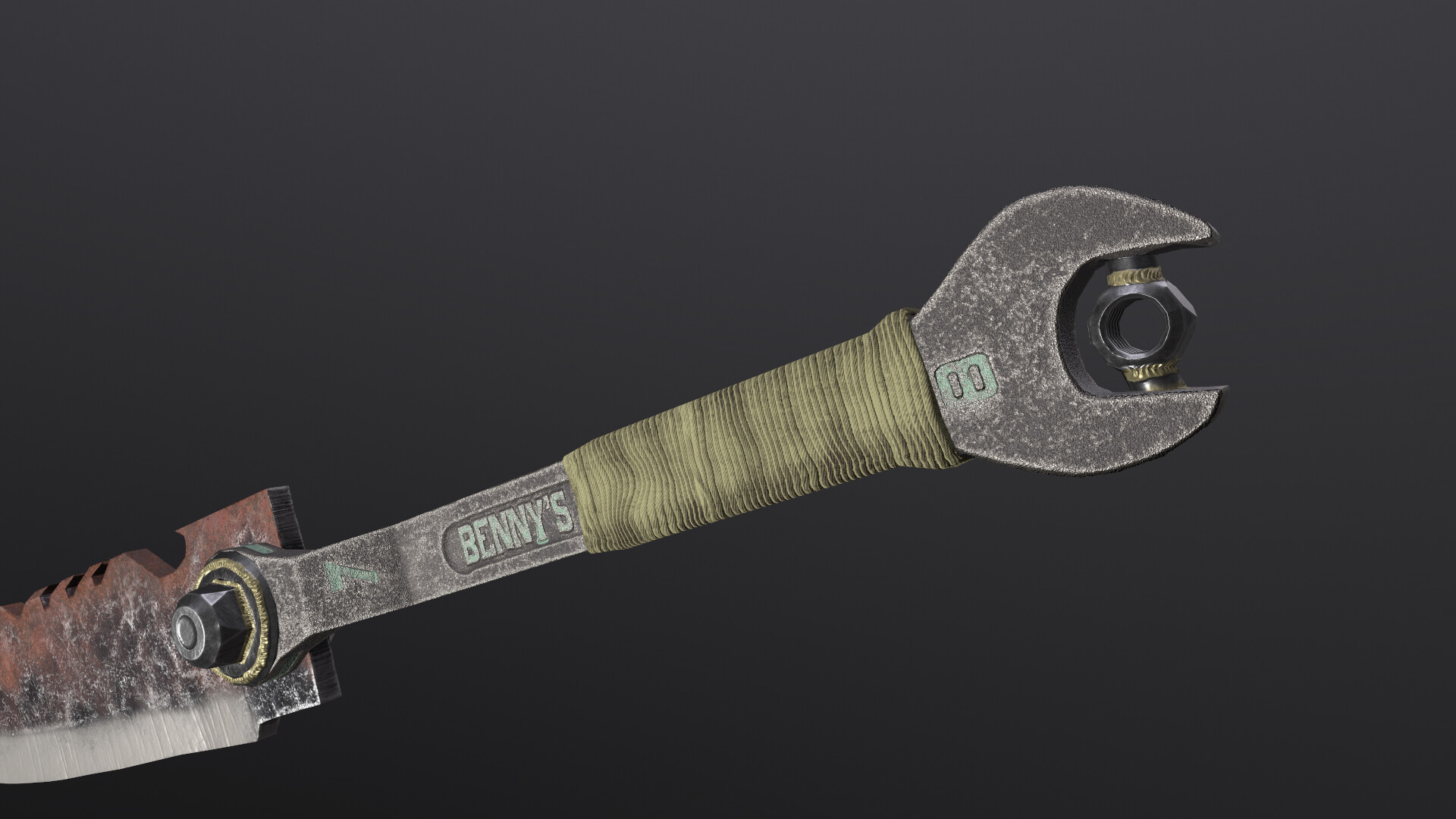 ArtStation - wrench knife