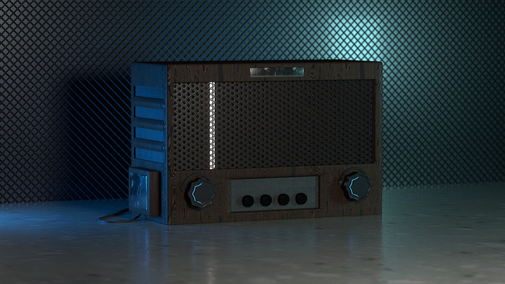 ArtStation - 3D Radio